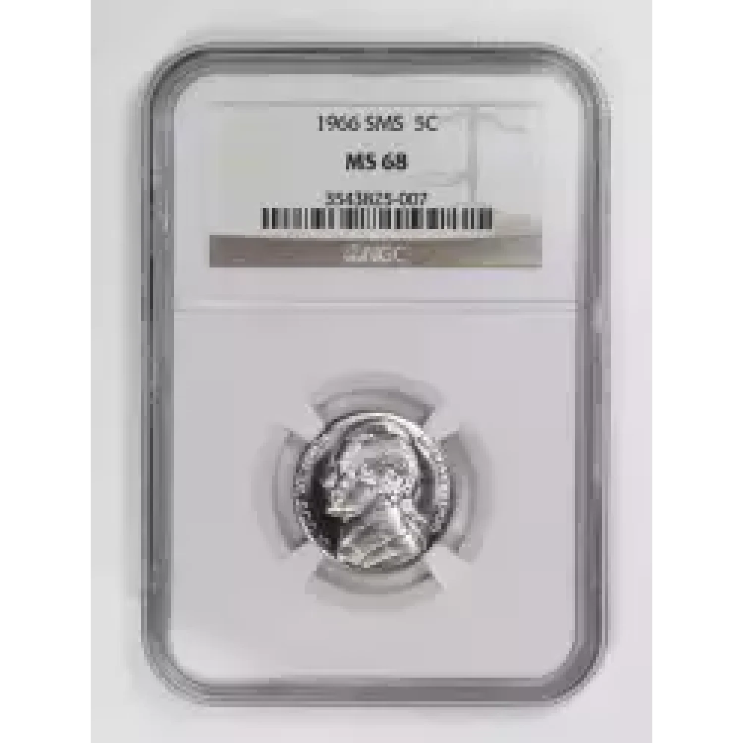 1966 Nickel Jefferson NGC MS-68 SMS - Lost Dutchman Rare Coins