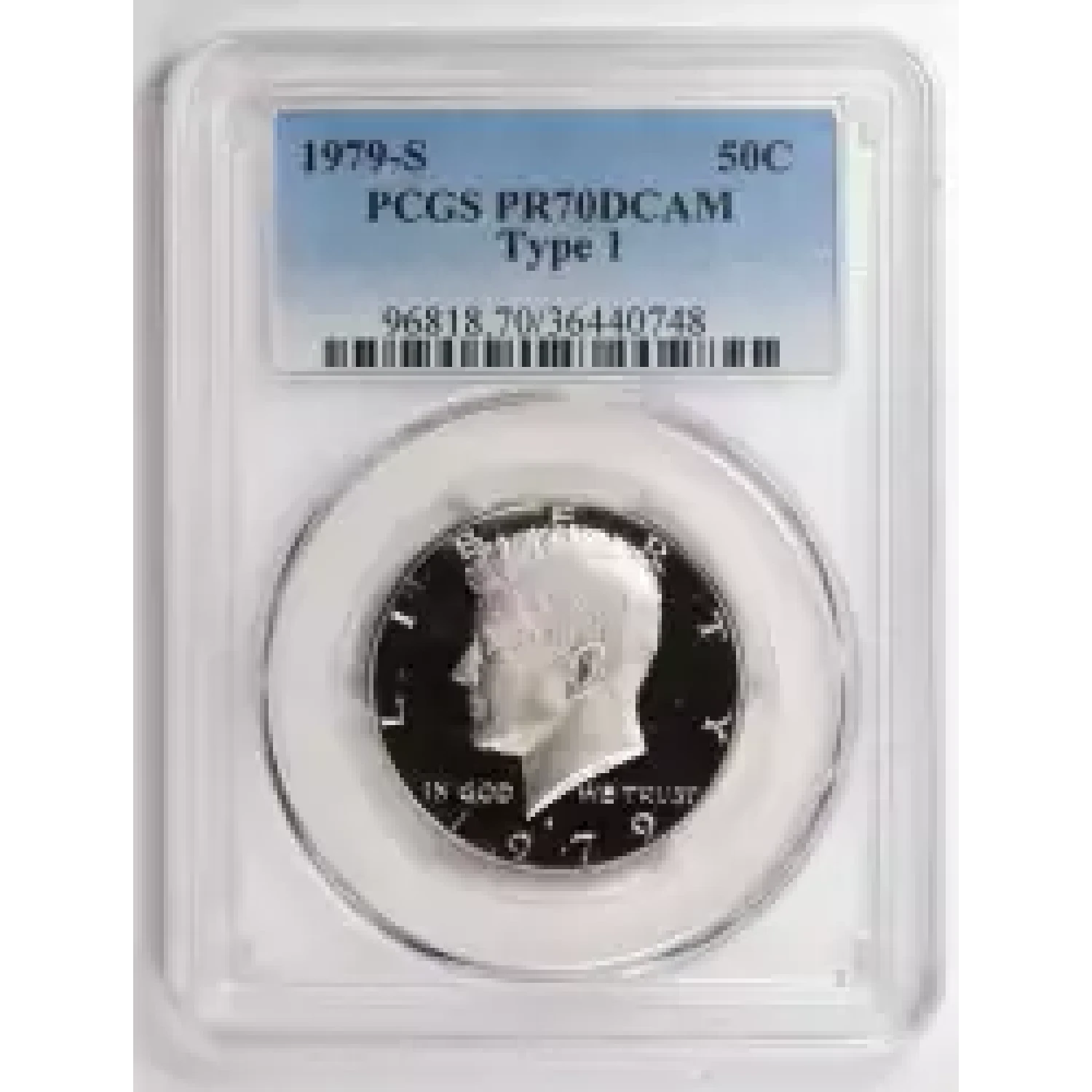 1979-S Half Dollars Kennedy PCGS PR-70 DCAM Type 1 - Lost Dutchman Rare ...