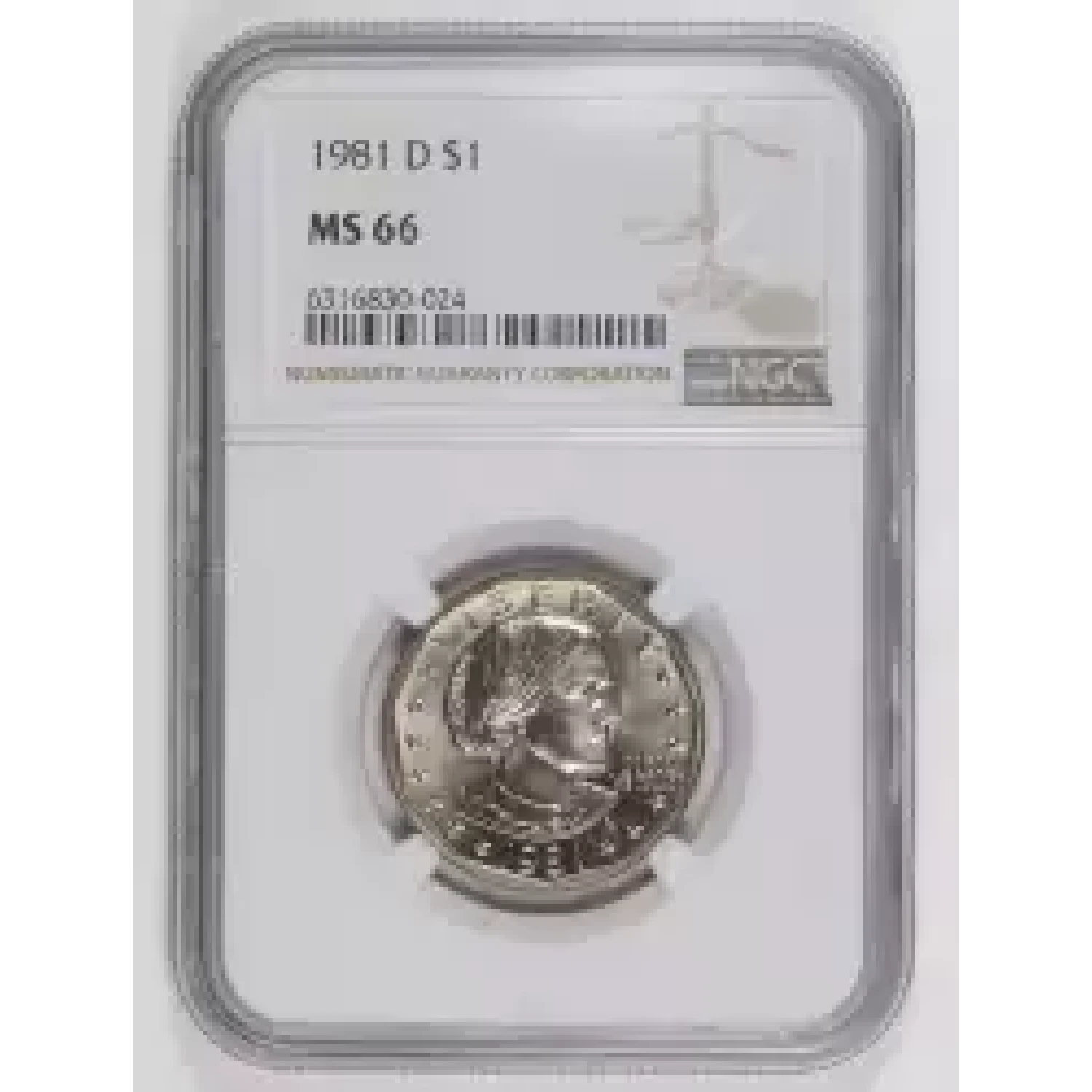 1981-D Dollar Susan B. Anthony NGC MS-66 - Lost Dutchman Rare Coins