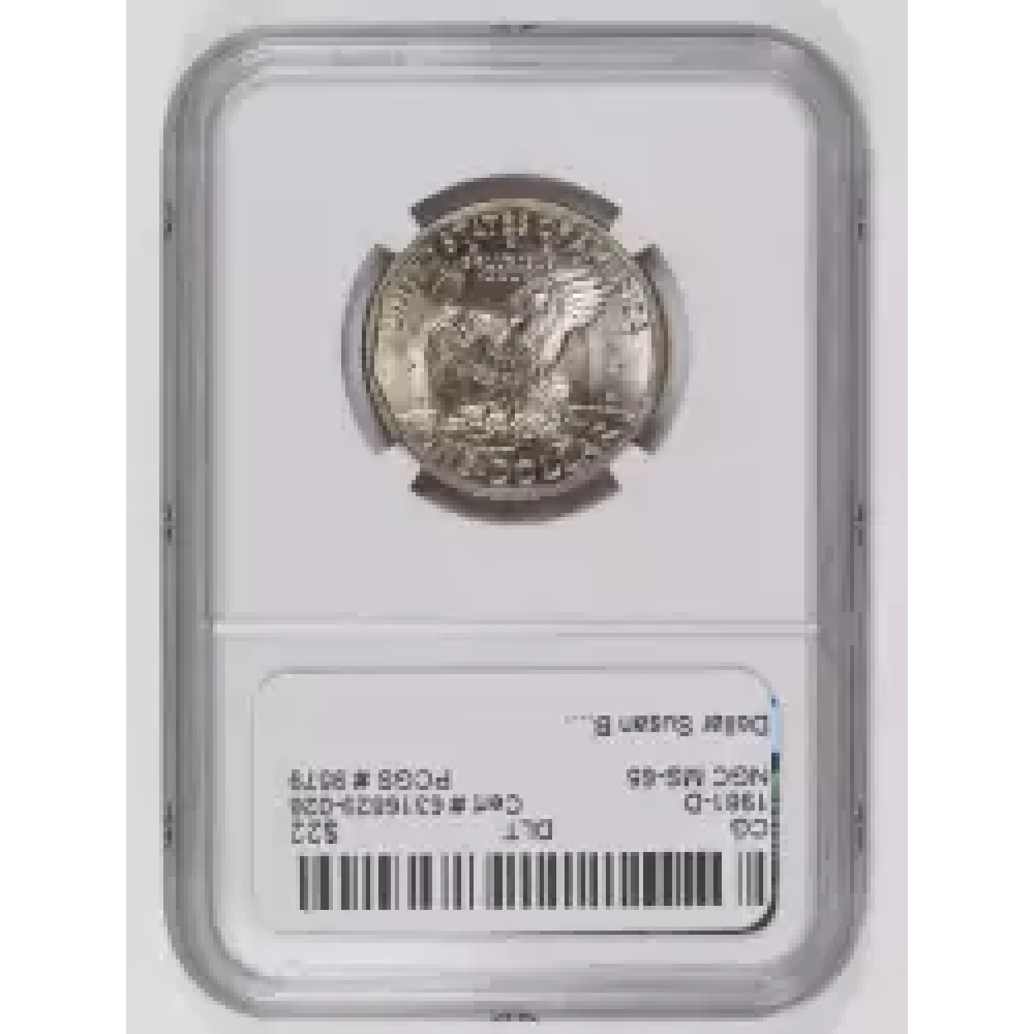 1981-D Dollar Susan B. Anthony NGC MS-65 - Lost Dutchman Rare Coins