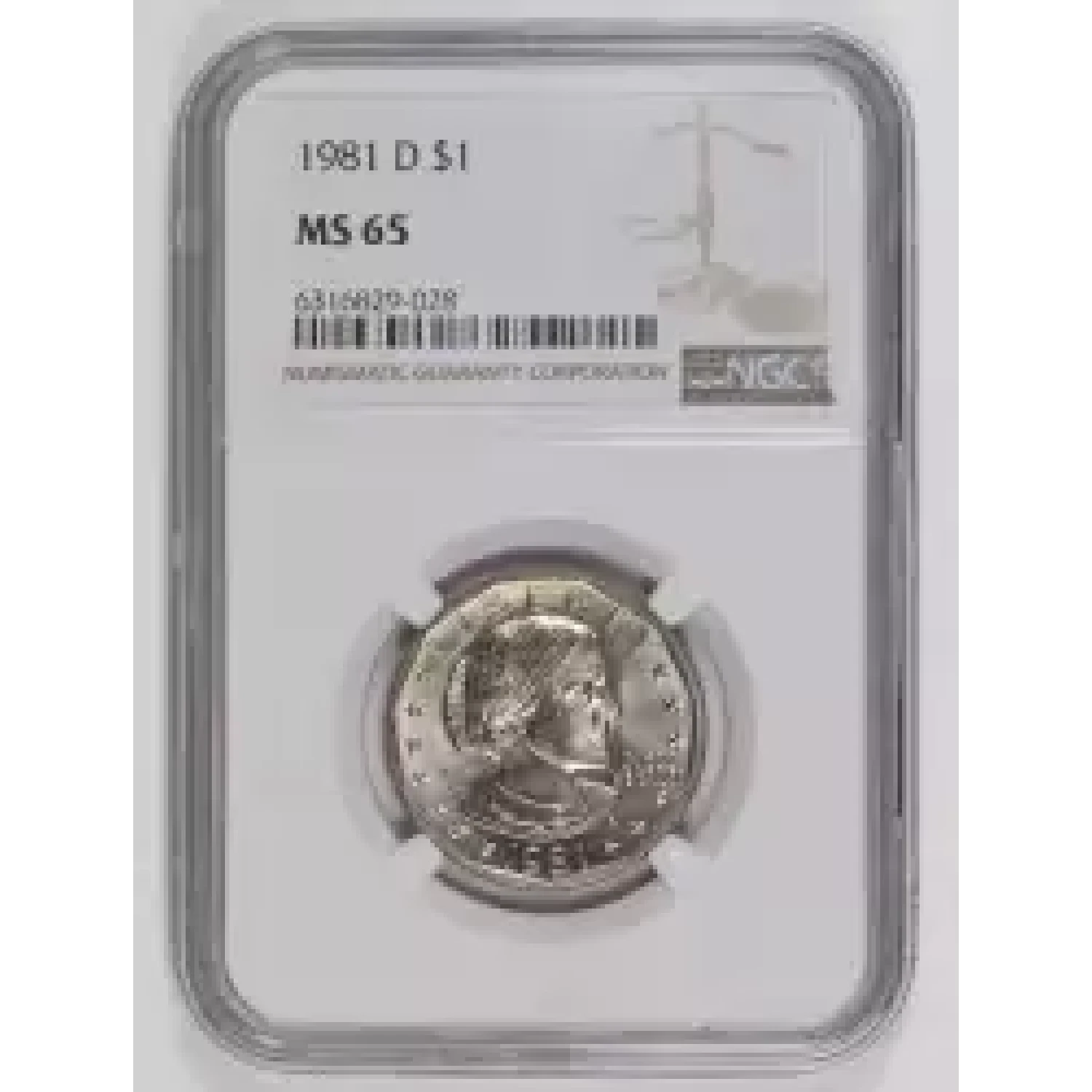1981-D Dollar Susan B. Anthony NGC MS-65 - Lost Dutchman Rare Coins