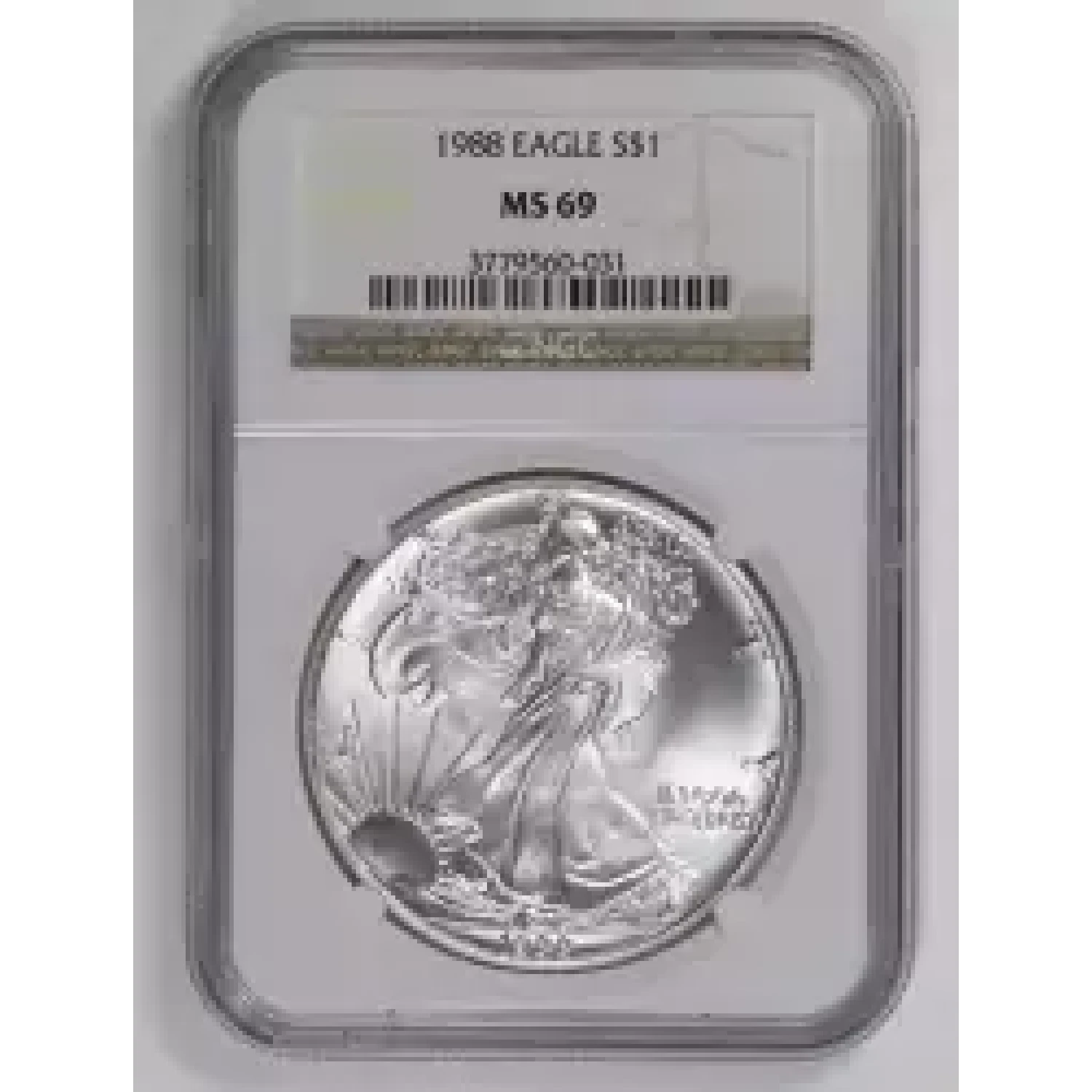 1988 Bullion Silver Eagles NGC MS-69 - Lost Dutchman Rare Coins