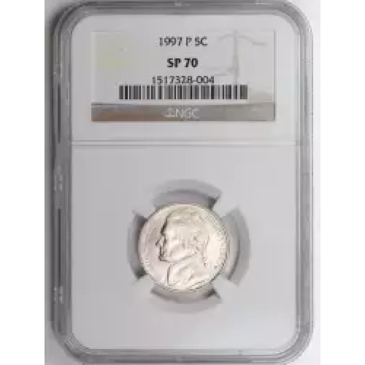 1997 Nickel Jefferson NGC SP-70 - Lost Dutchman Rare Coins