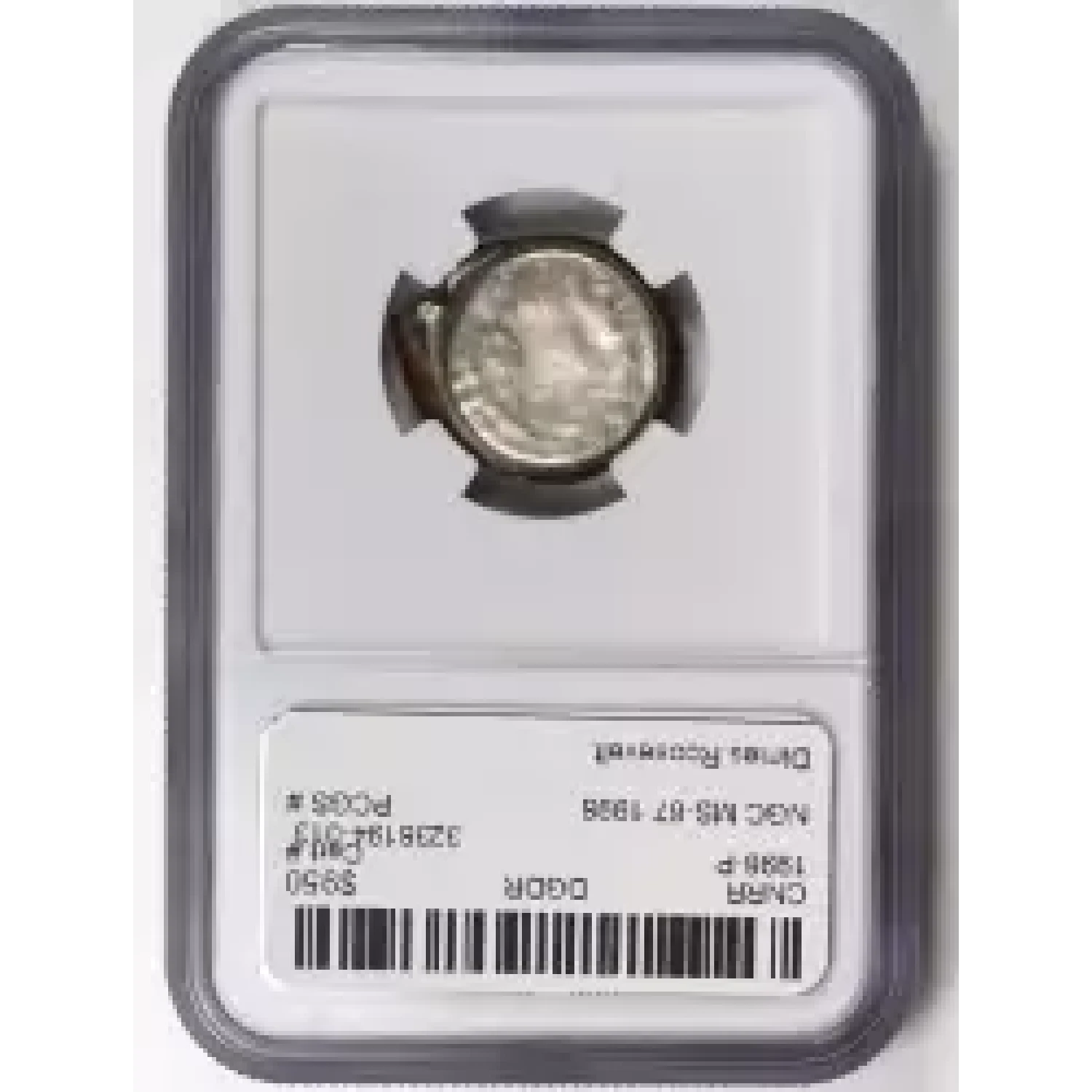 1998 Dimes Roosevelt NGC MS-67 1998 OBVERSE DIE CAP - Lost Dutchman ...