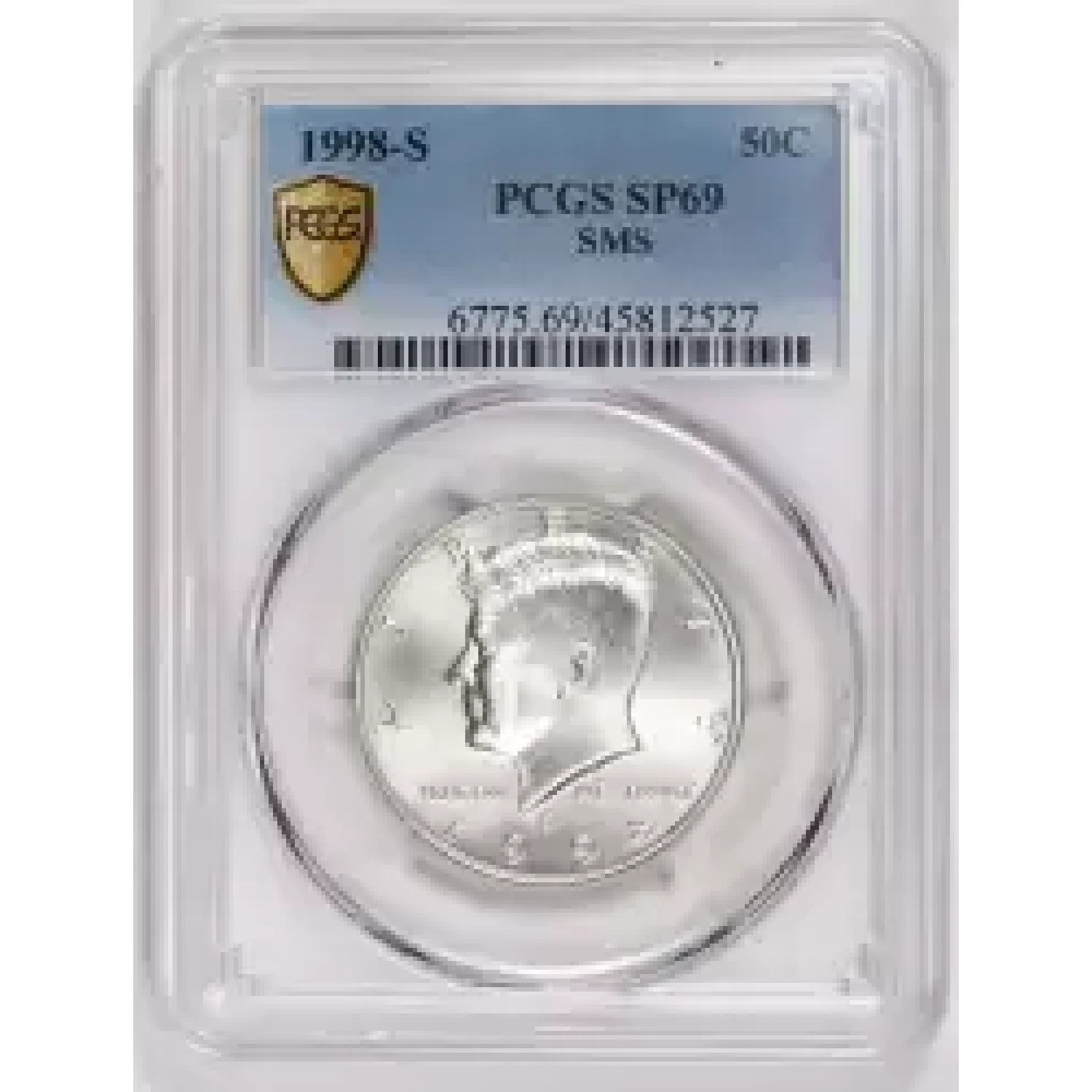 1998-S Half Dollars Kennedy PCGS SP-69 SMS - Lost Dutchman Rare Coins