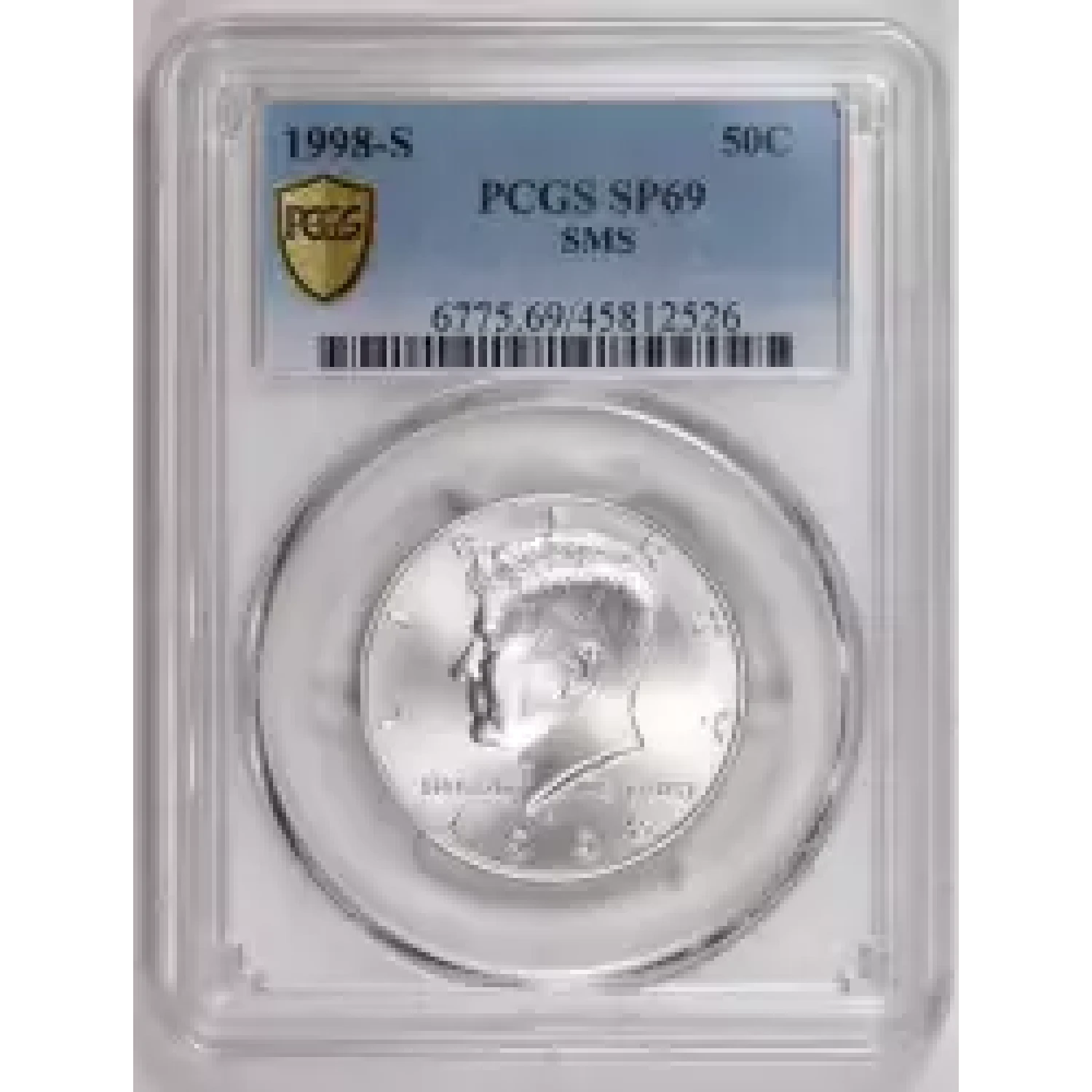 1998-S Half Dollars Kennedy PCGS SP-69 SMS - Lost Dutchman Rare Coins