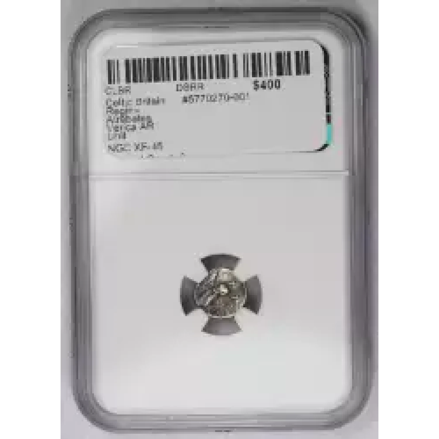 Celtic Britain Regini-Atrebates Verica AR Unit Ancient Greek Coin NGC ...