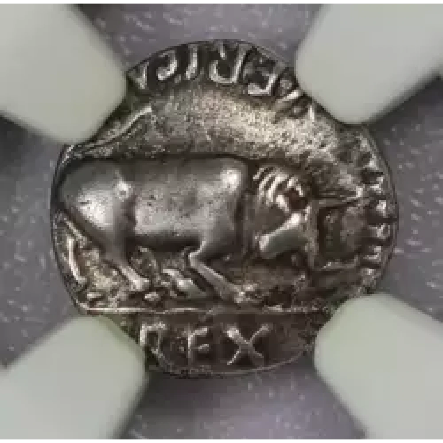Celtic Britain Regini-Atrebates Verica AR Unit Ancient Greek Coin NGC ...