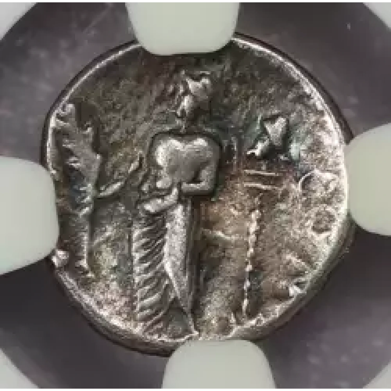 Celtic Britain Regini-Atrebates Verica AR Unit Ancient Greek Coin NGC ...