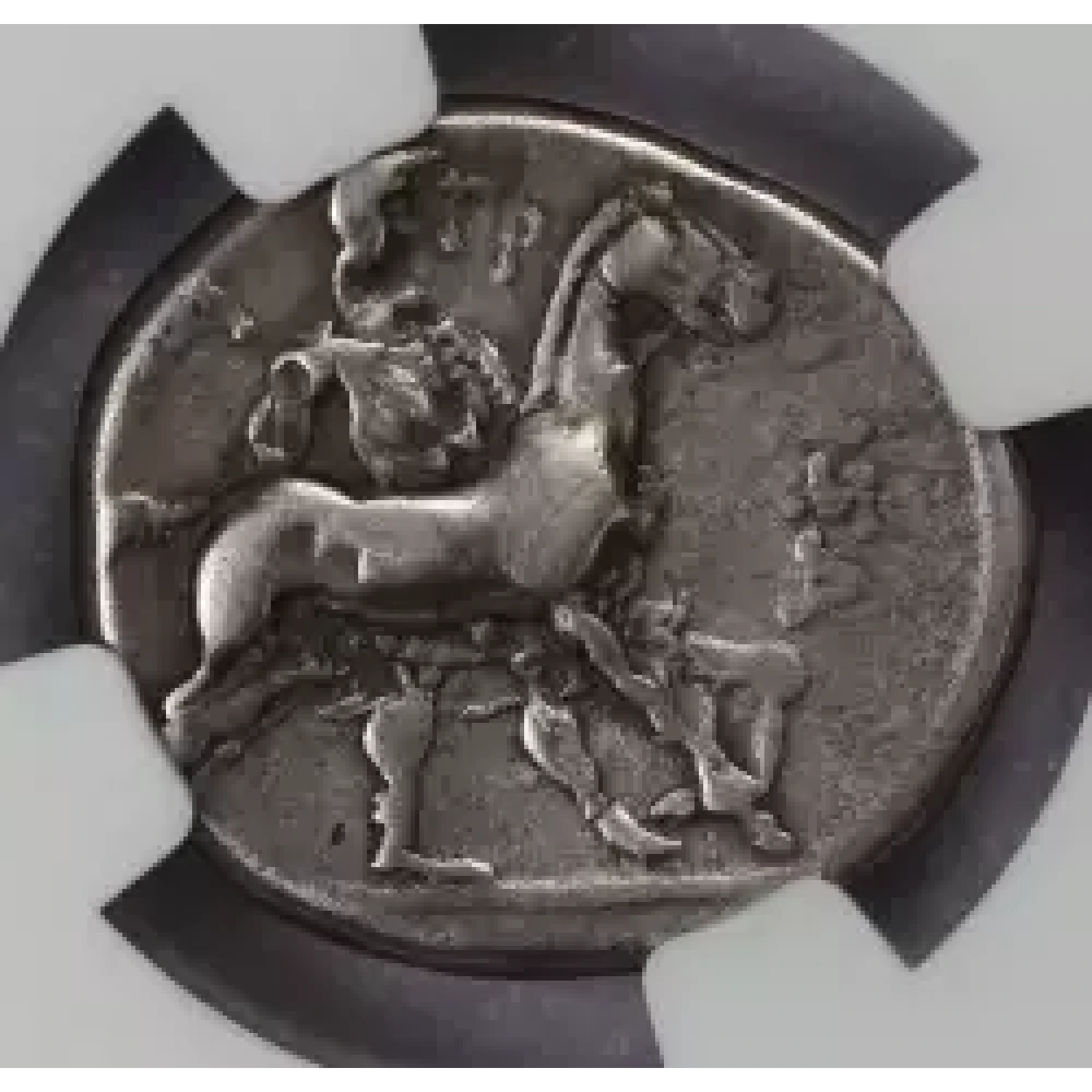 NGC VF Thessaly, Larissa AR Drachm Ancient Greek Coin NGC VF-25 ca. 380 ...