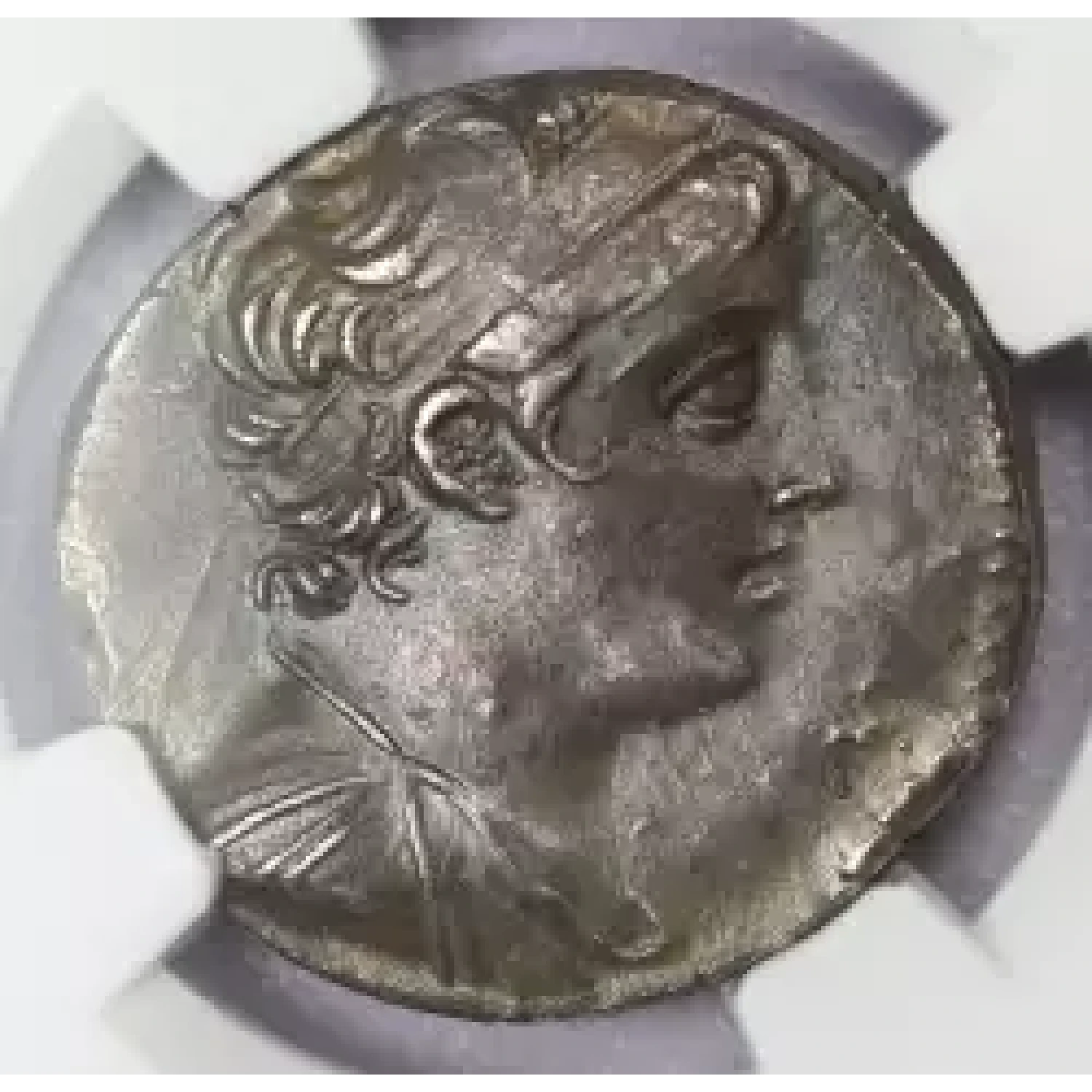 NGC Ch XF 4/5 3/5 Seleucid Demetrius II AR Tetradrachm Ancient Greek ...