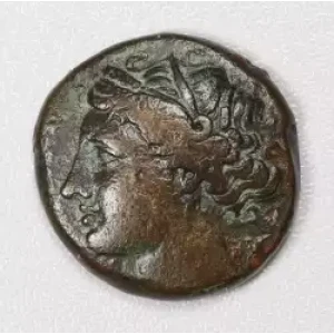 Pamphylia, Perge AE16 50-30 BC Artemis in Temple Ancient Greek Coin ...