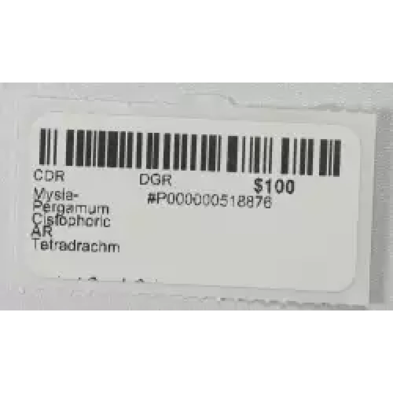 Mysia-Pergamum Cistophoric AR Tetradrachm Ancient Greek Coin 190-133 BC ...