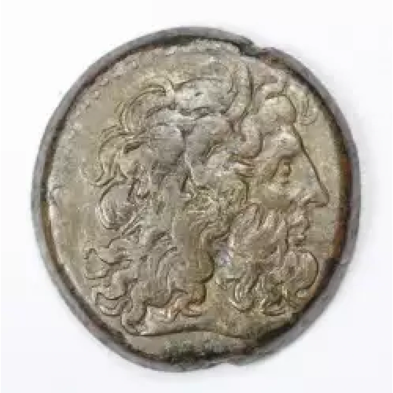 Ptolemaic Ptolemy III AE Hemidrachm 222-205 BC Tyre mint Ancient Greek ...