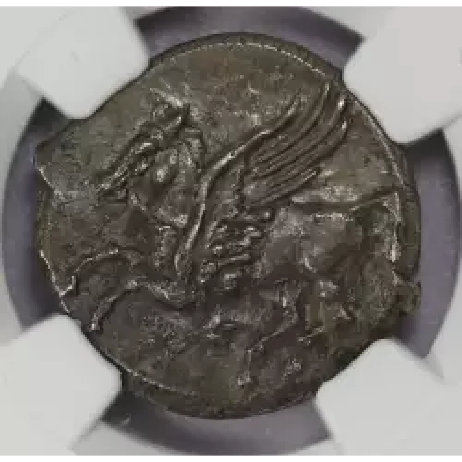 NGC Ch AU Bruttium, Locri AR Stater 350-275 BC Ancient Greek Coin NGC ...