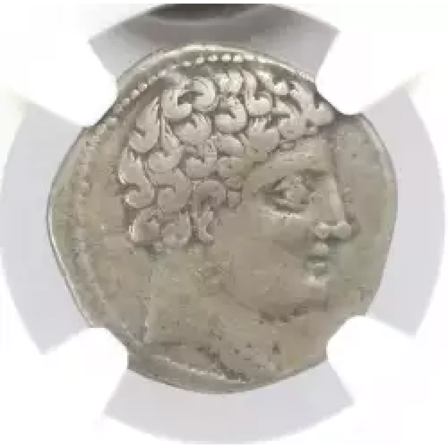 NGC VF Spain, Kese (Tarraco) AR Drachm/Denarius Ancient Greek Coin NGC ...