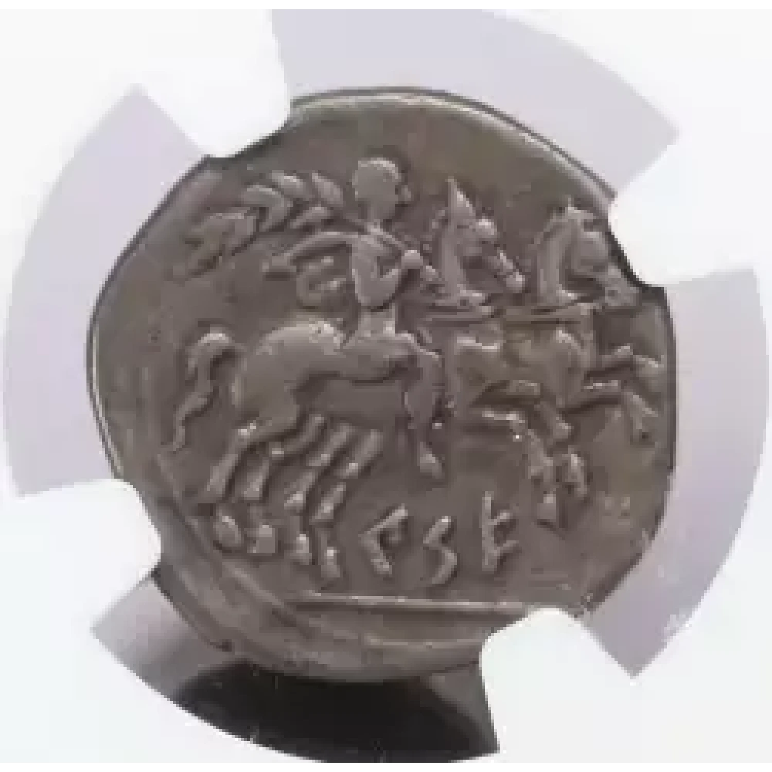 NGC VF Spain, Kese (Tarraco) AR Drachm/Denarius Ancient Greek Coin NGC ...