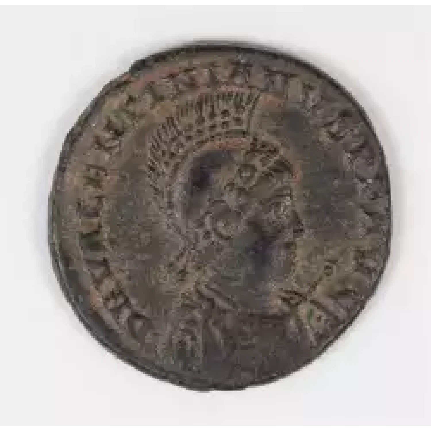 Roman Empire Valentinian II AE Follis Antioch mint 383-388 AD Galley rx ...