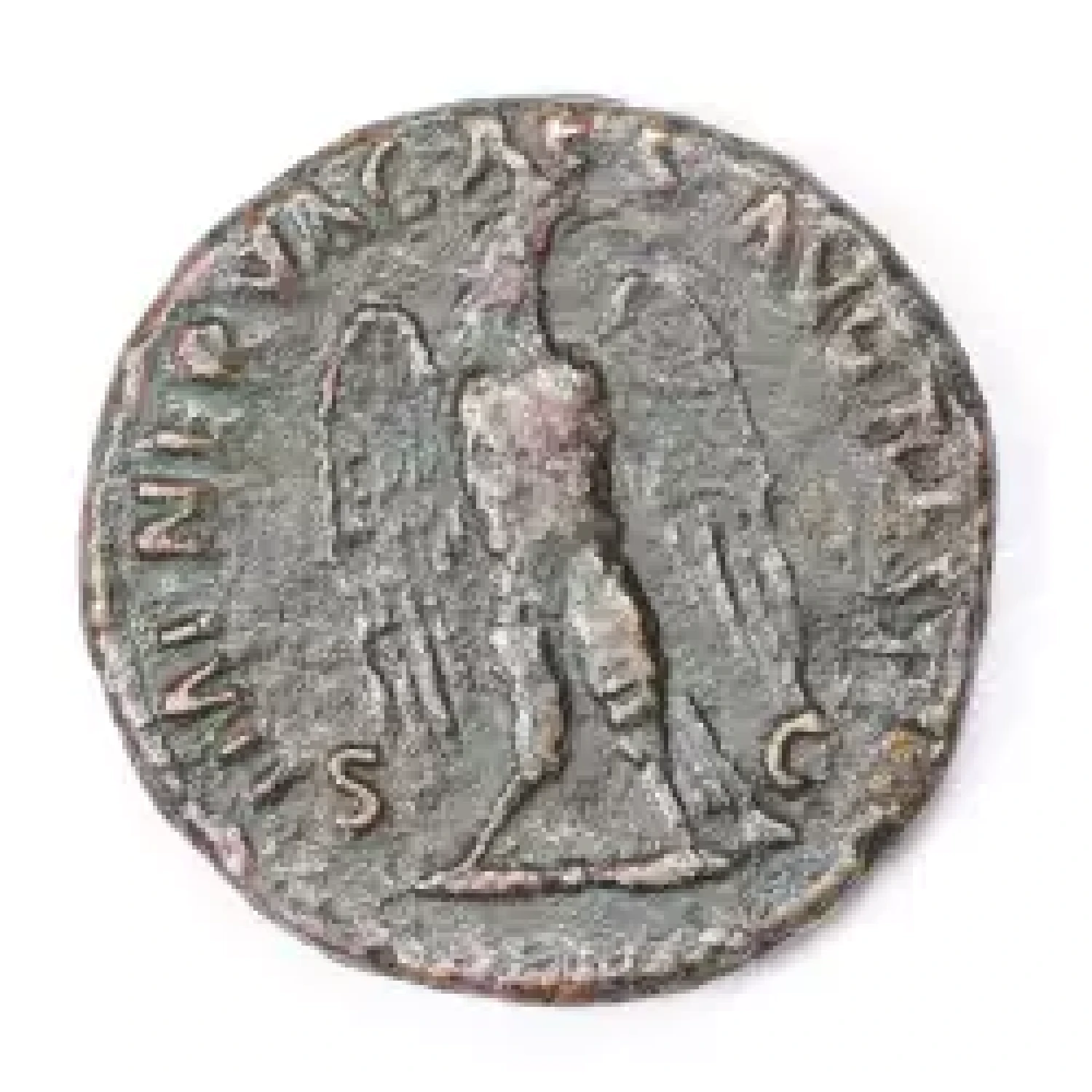 Divus Augustus AE As Scarce Commemorative Ancient Roman Coin under ...