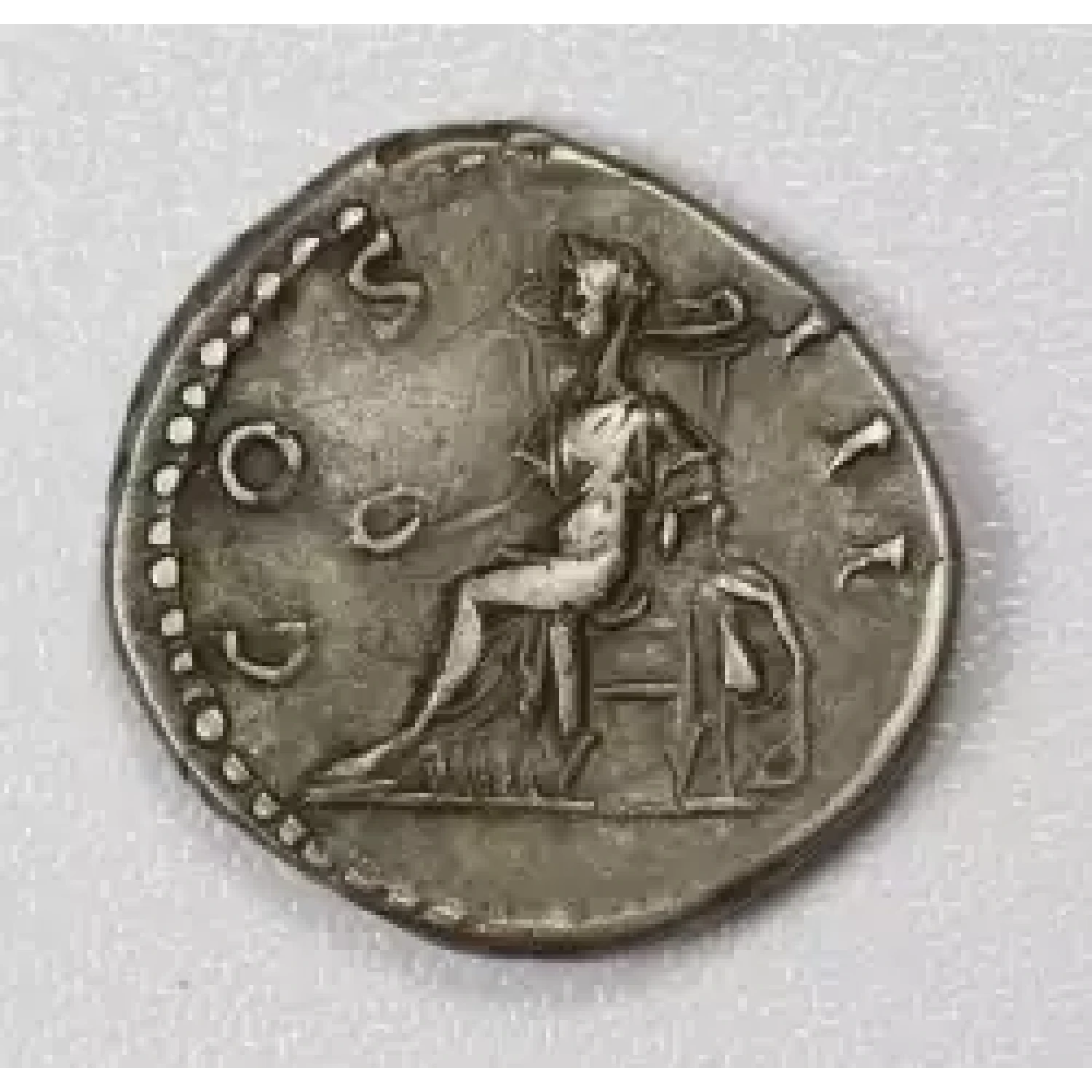 Hadrian AR Denarius 124-125 AD Concordia reverse Ancient Roman Coin ...