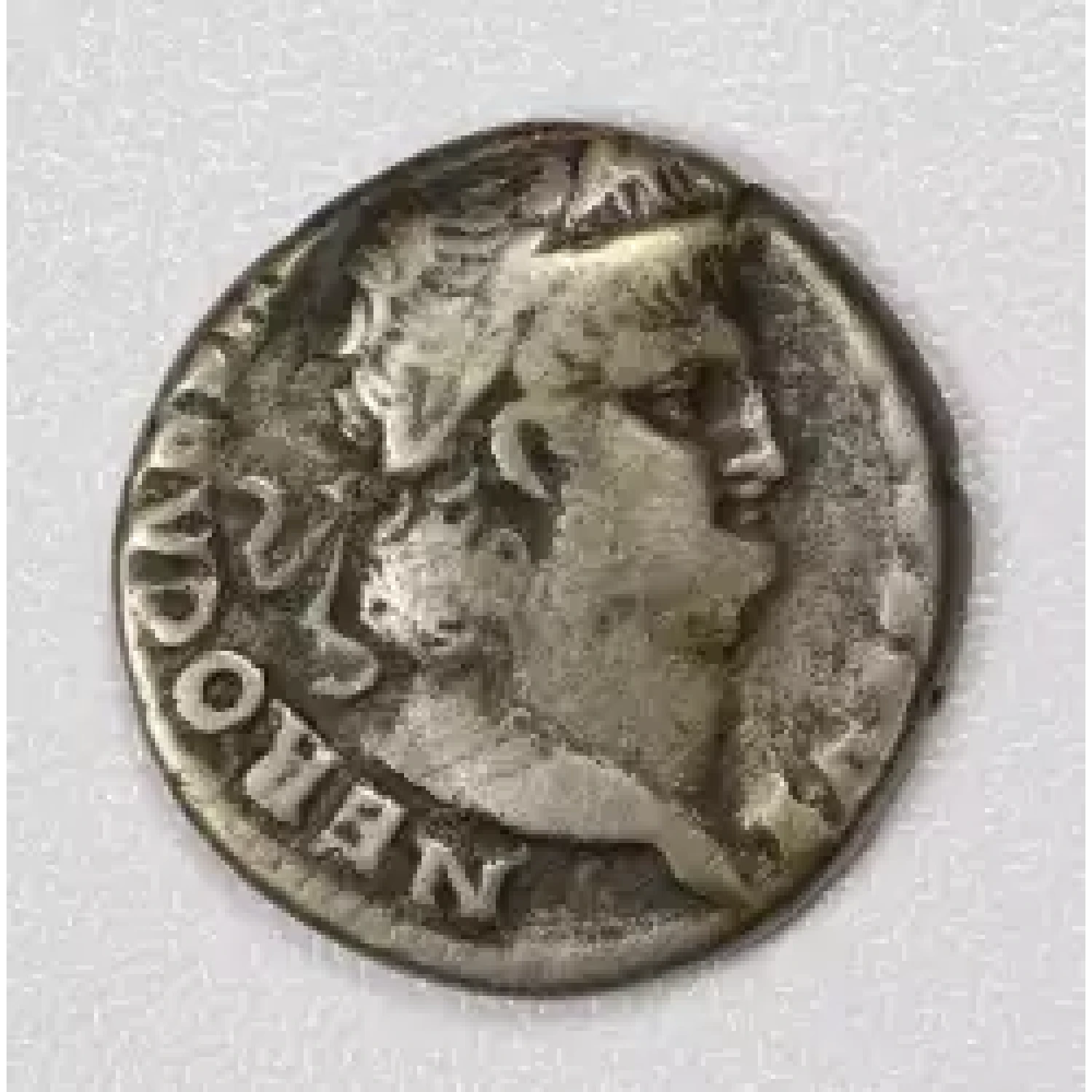 Roman Imperial Nero AR Denarius 64-65 AD Ancient Roman Coin Jupiter ...