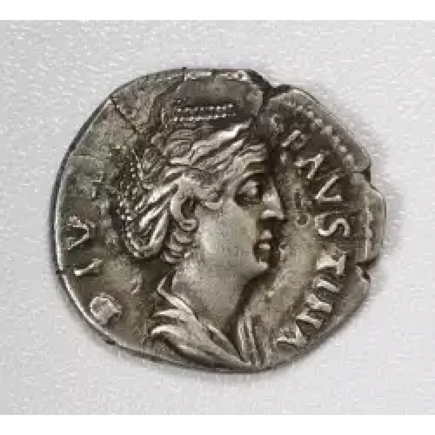 Roman Diva Faustina I AR Denarius after 141 AD Ancient Roman Coin Ceres ...