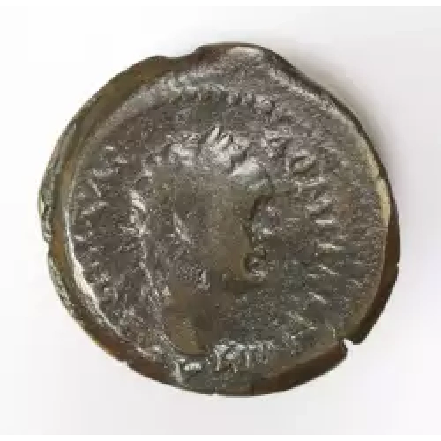 Roman Provincial Domitian AE Obol 91-92 AD RARE Ancient Roman Coin ...