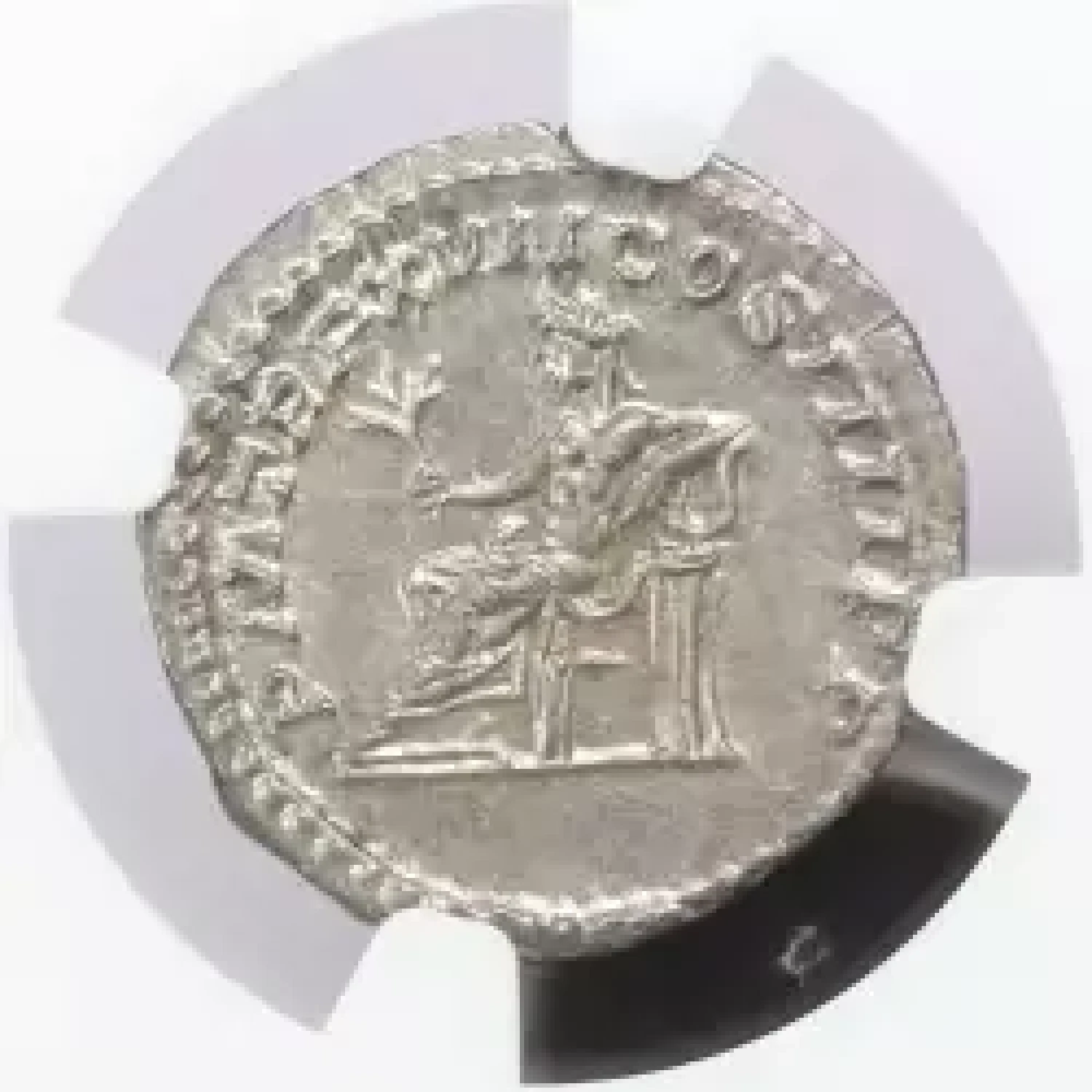NGC Ch AU Double 5! Caracalla AR Denarius 198-217 AD Ancient Roman Coin ...