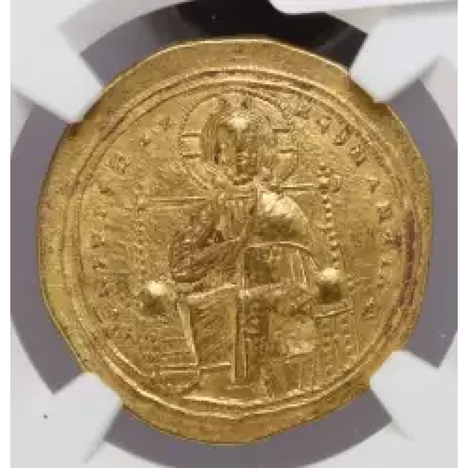 NGC AU Byzantine Romanus III AV Nomisma 1028-1034 AD Ancient Roman Coin ...