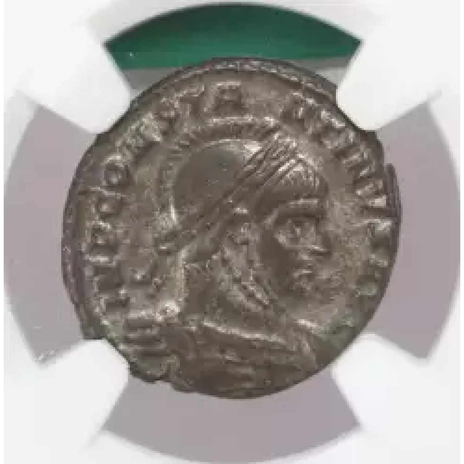 NGC Ch XF Silvering Constantine I AE Follis Arles mint Ancient Roman ...