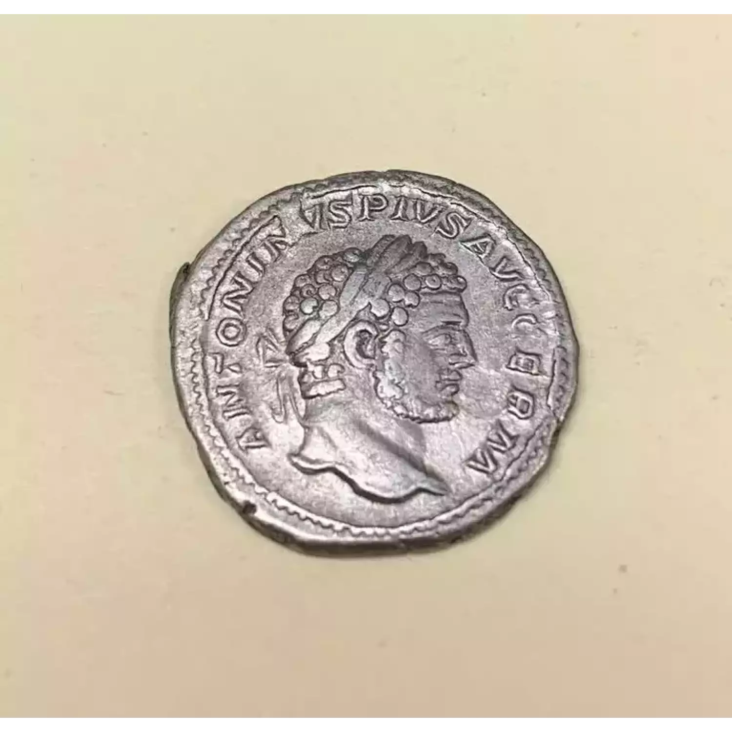 Roman Imperial Caracalla AR Denarius Rome 214 AD Ancient Roman Coin ...