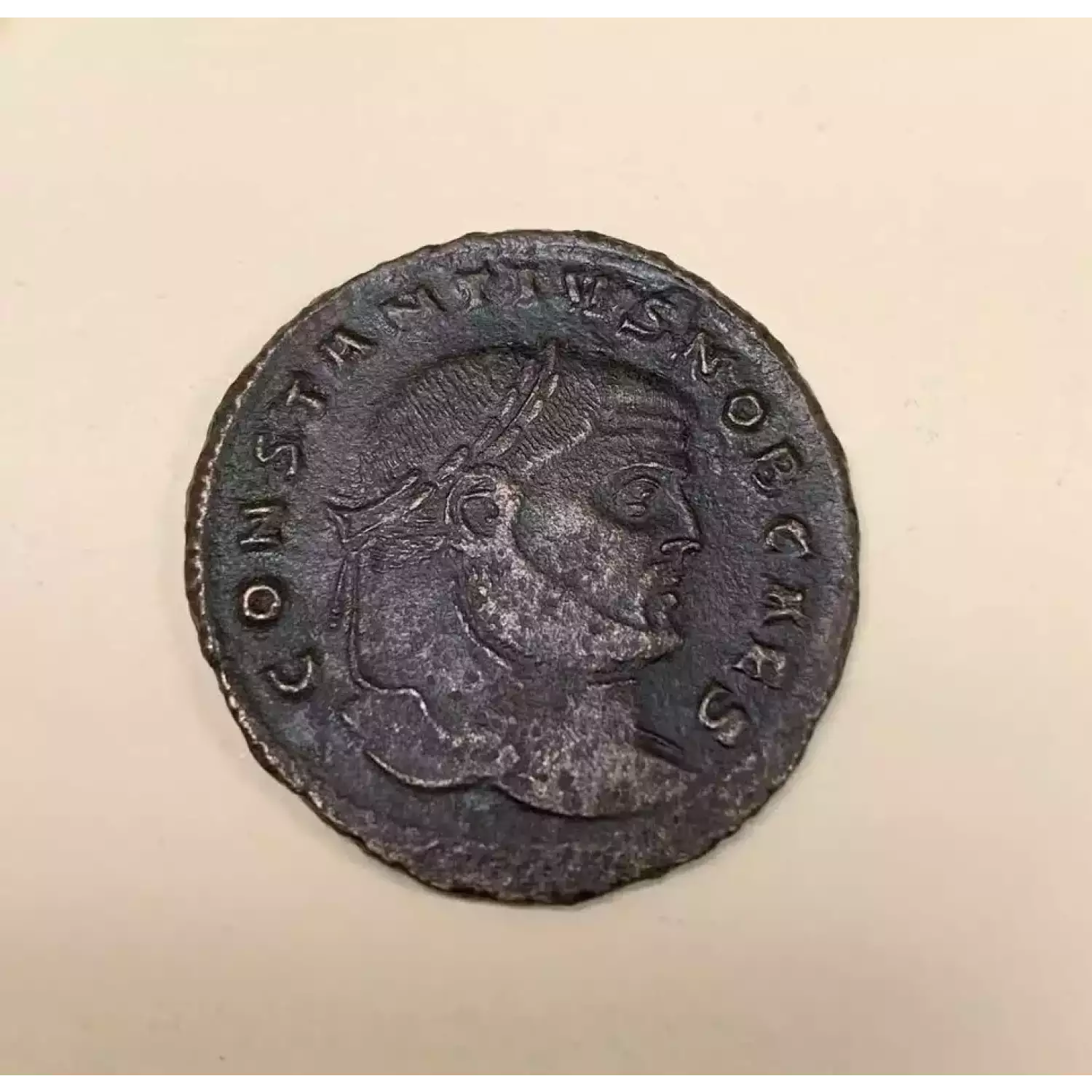 Roman Imperial Constantius Chlorus AE Follis Siscia 302 AD Ancient ...