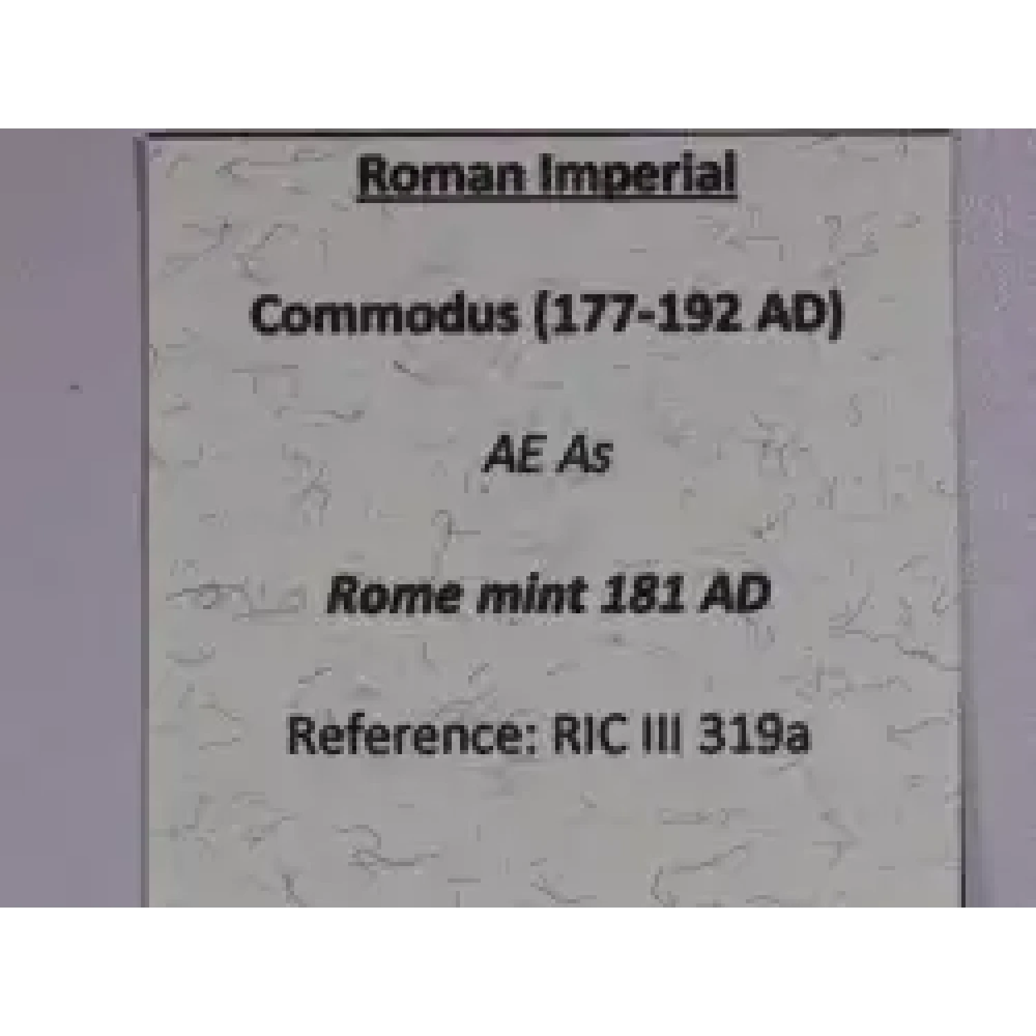 Commodus AE As Triumphal Quadria reverse 181 AD Ancient Roman Coin RIC ...