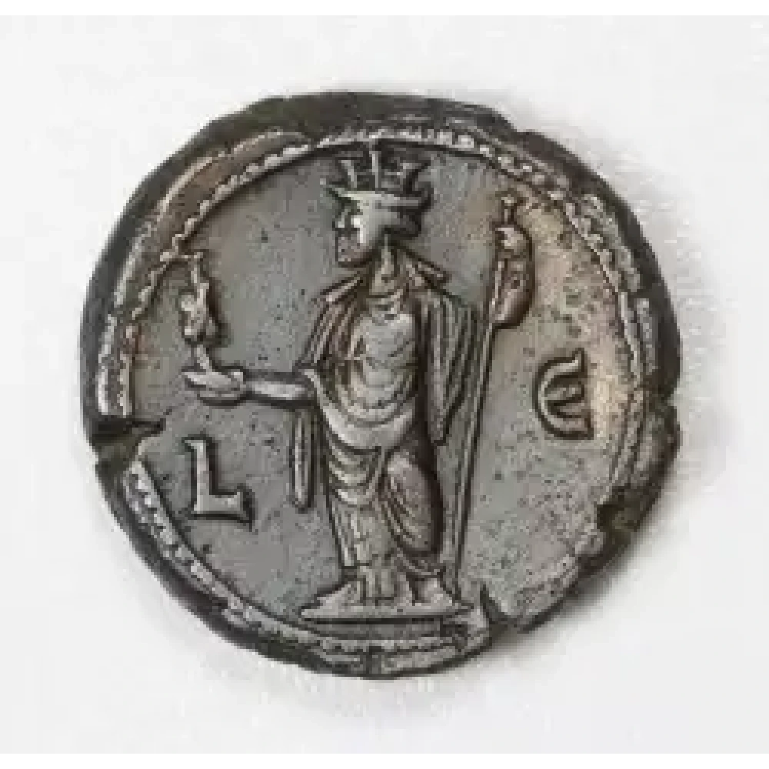 Valerian II Caesar Tetradrachm Alexandria mint Ancient Roman Coin 257/8 ...