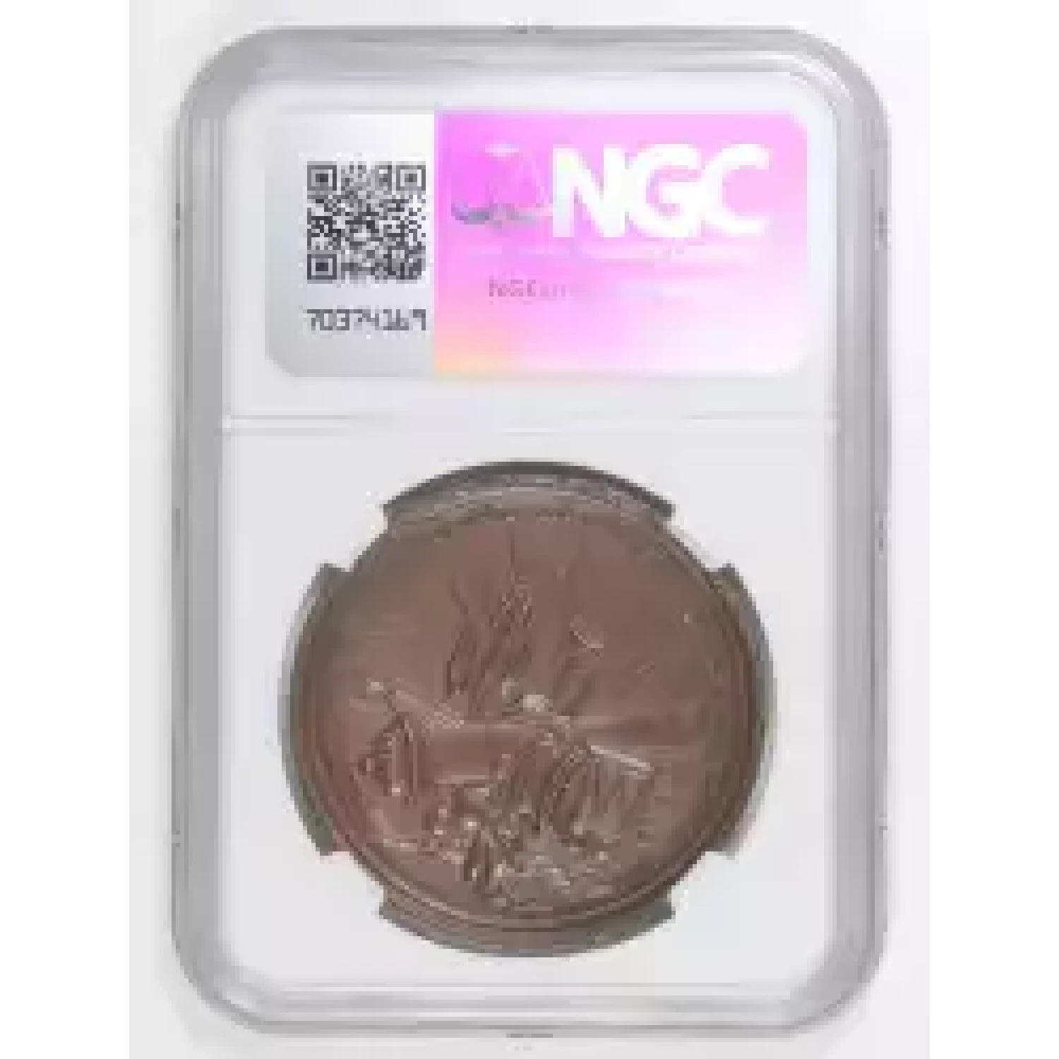 1777 Misc. Tokens & Medals NGC MS-62 BN VOLTAIRE MEDAL GW-01 - Lost ...