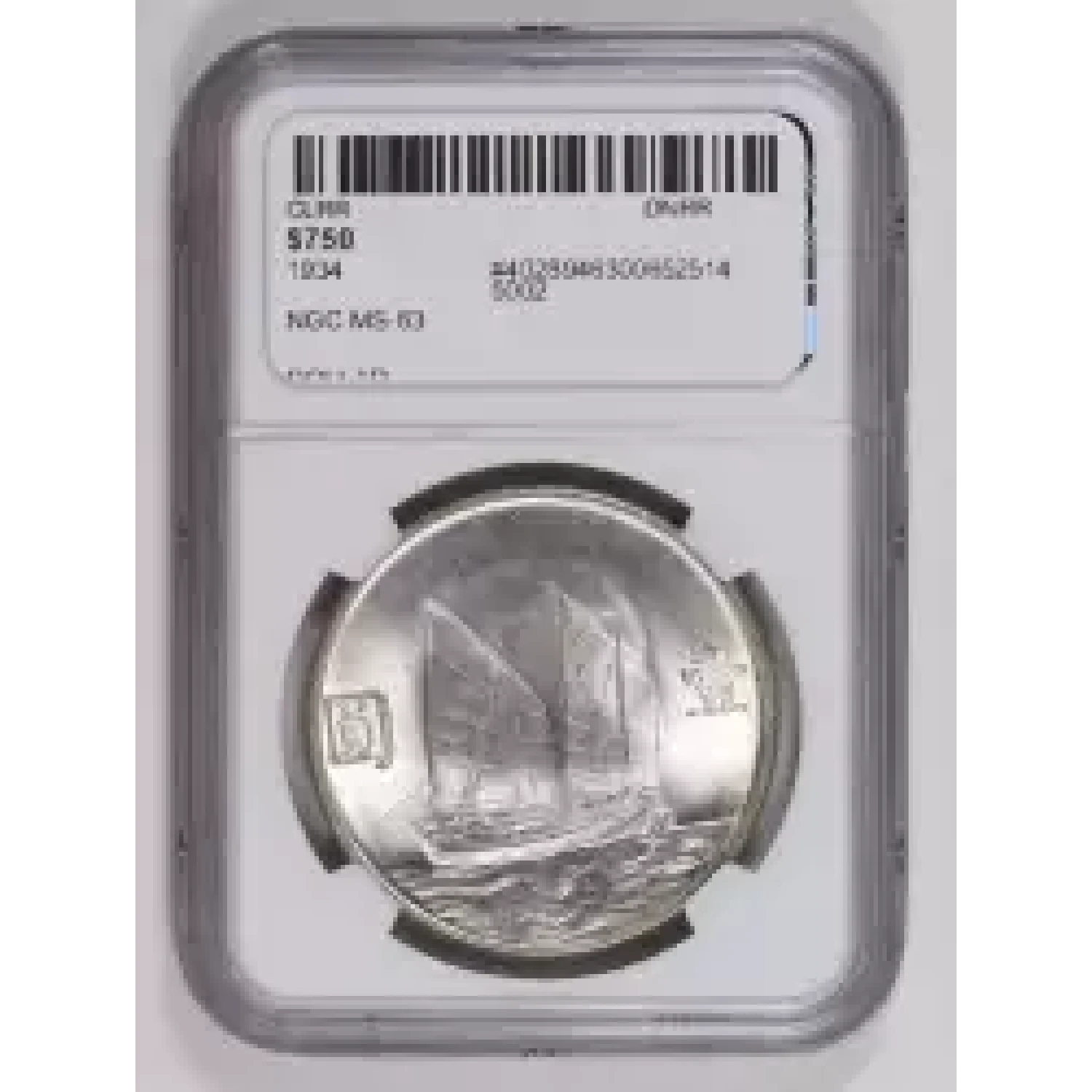 1934 CHINA Silver DOLLAR NGC MS-63 L&M-110 Junk Dollar - Lost Dutchman ...
