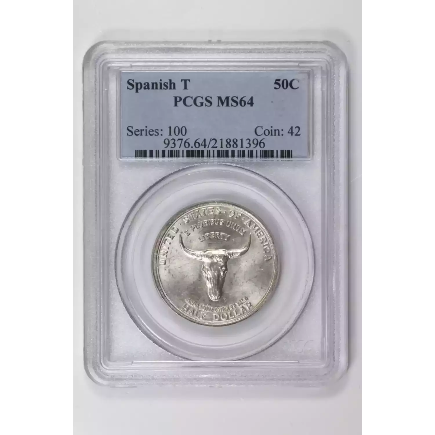 1935 Classic Commemorative Old Spanish Trail PCGS MS-64 Spanish Trail ...