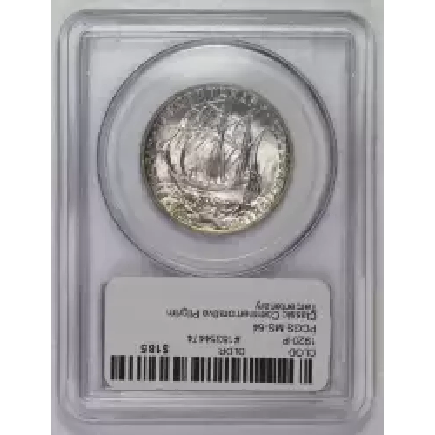 1920 Classic Commemorative Pilgrim Tercentenary PCGS MS-64 Pilgrim CAC ...