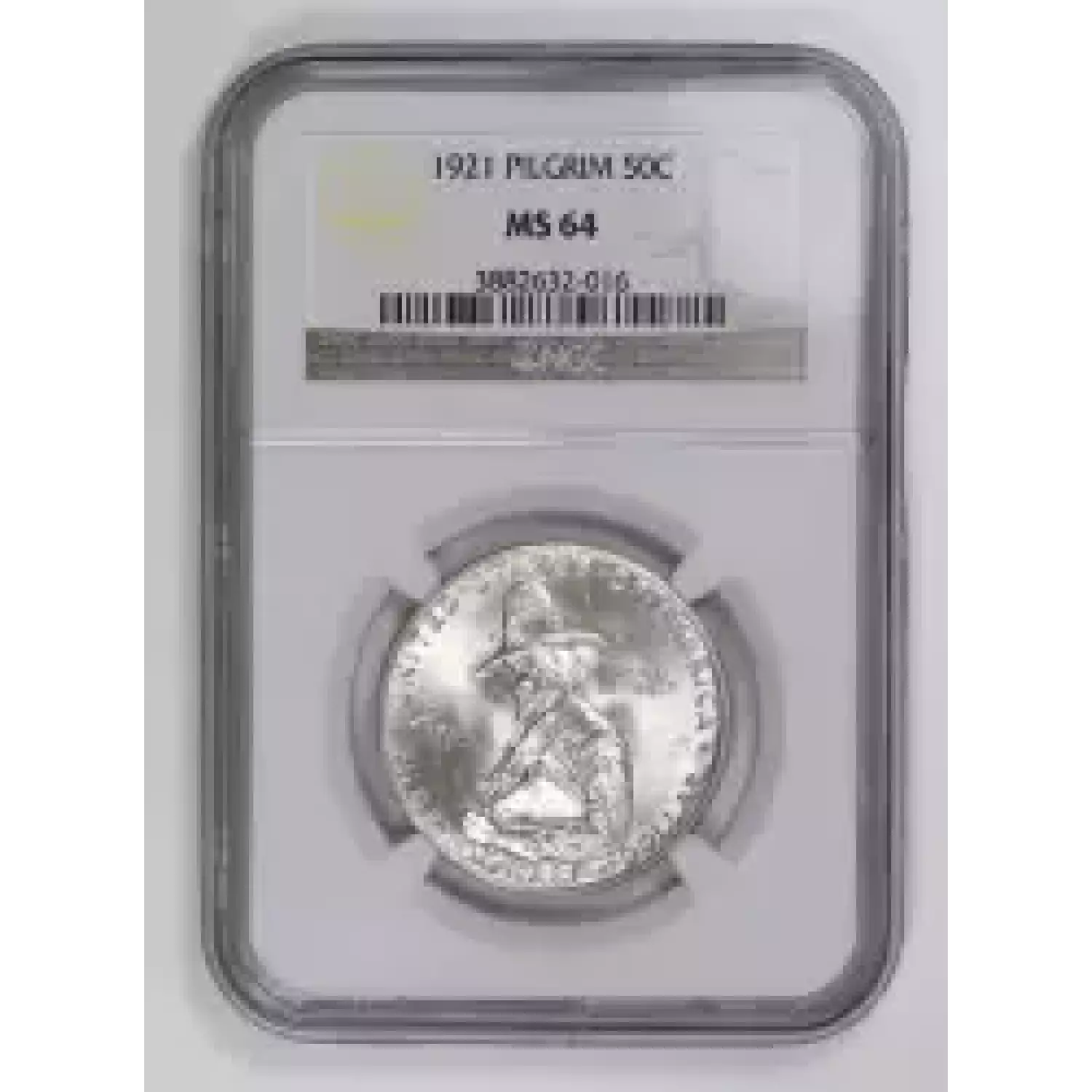 1921 Classic Commemorative Pilgrim Tercentenary NGC MS-64 PILGRIM ...