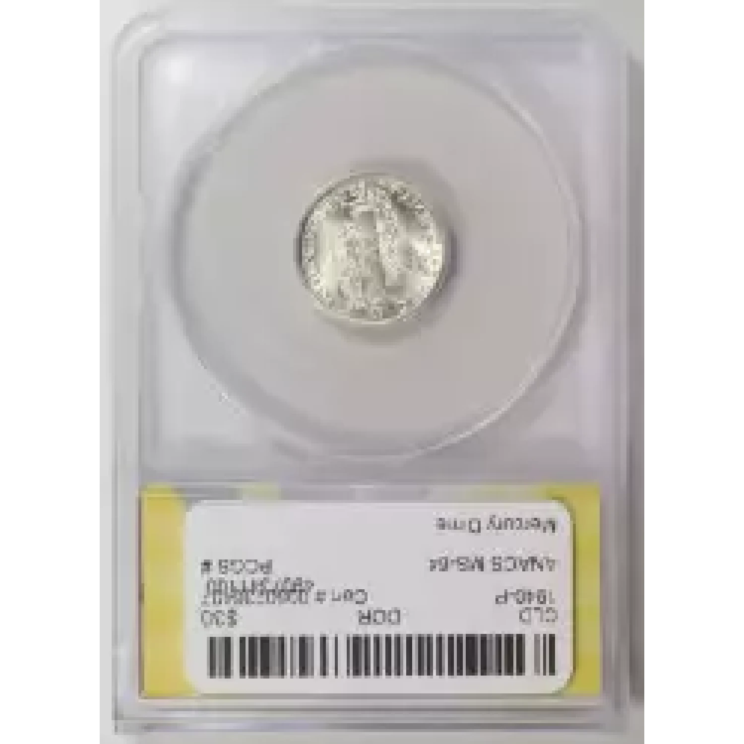 1940 Mercury Dime ANACS MS-64 FB - Lost Dutchman Rare Coins