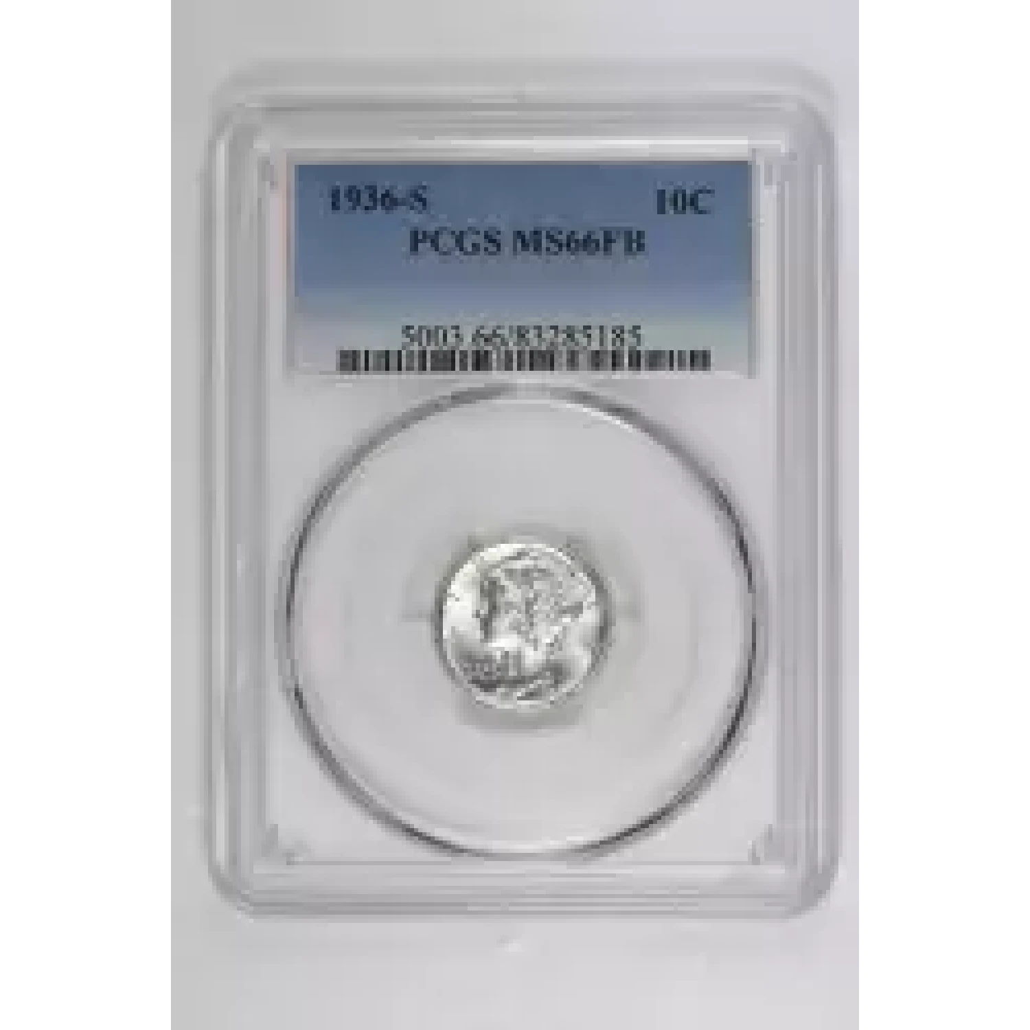 1936-S Mercury Dime PCGS MS-66 FB - Lost Dutchman Rare Coins