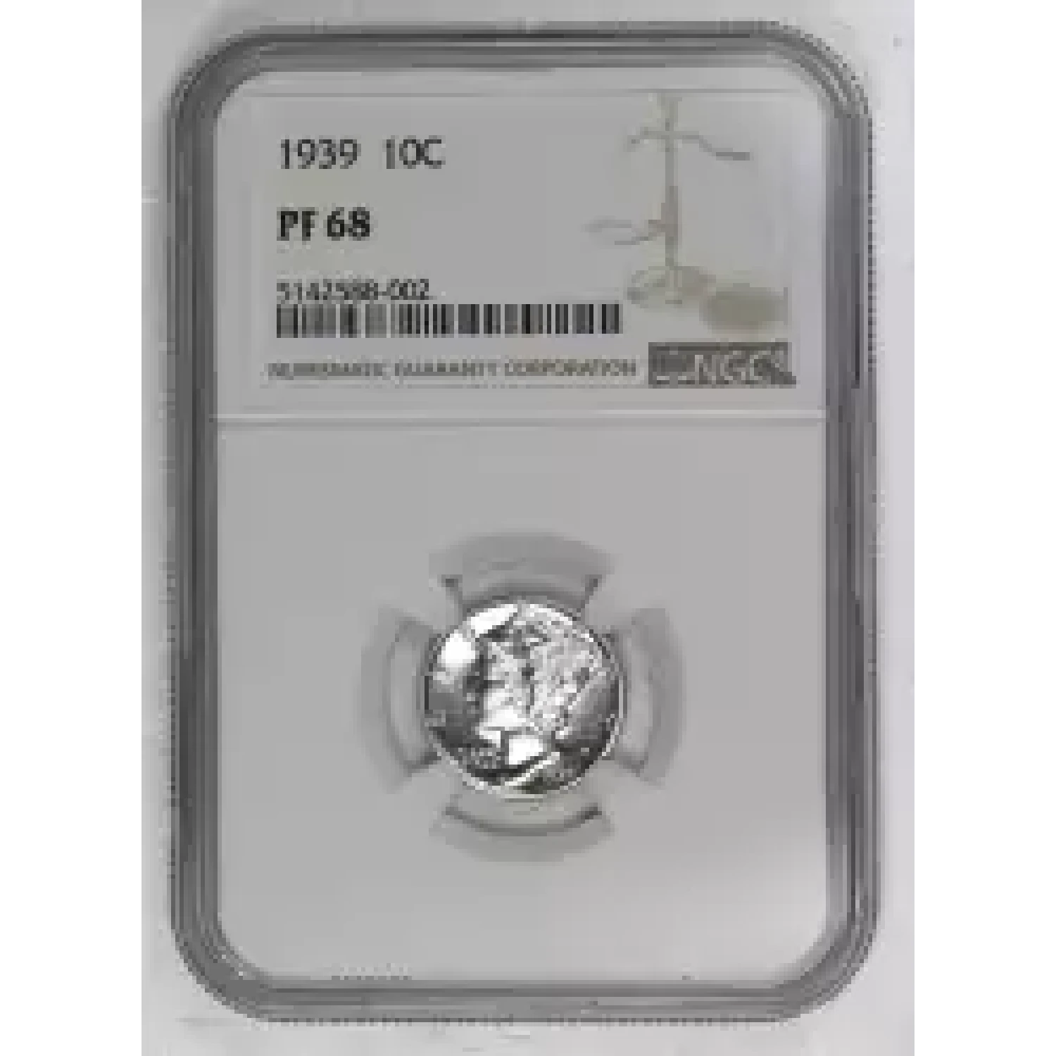 1939 Mercury Dime NGC PF-68 - Lost Dutchman Rare Coins