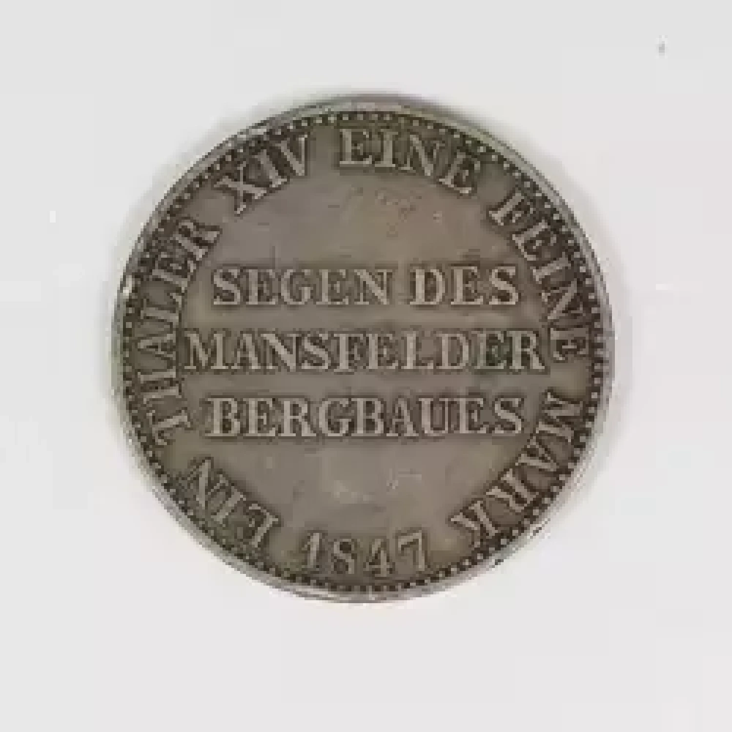 1847 GERMAN STATES Silver THALER Prussia - Lost Dutchman Rare Coins