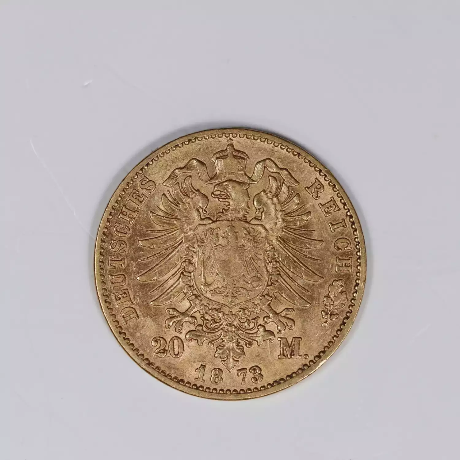 1873-D Bavaria GERMANY Gold Mark - Lost Dutchman Rare Coins