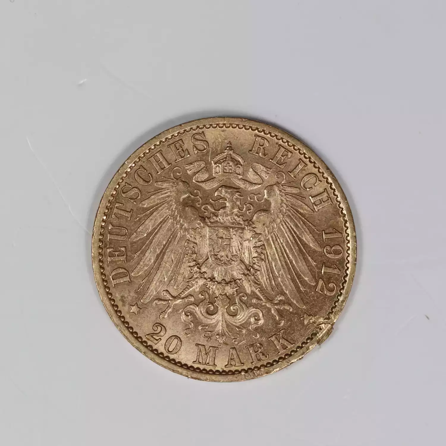 1912-A Prussia GERMANY Gold Mark - Lost Dutchman Rare Coins