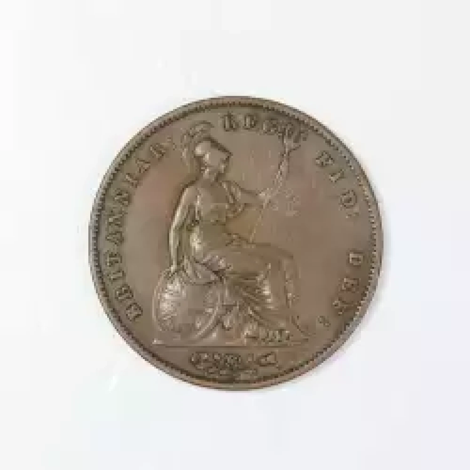 1858 Great Britain Copper PENNY - Lost Dutchman Rare Coins