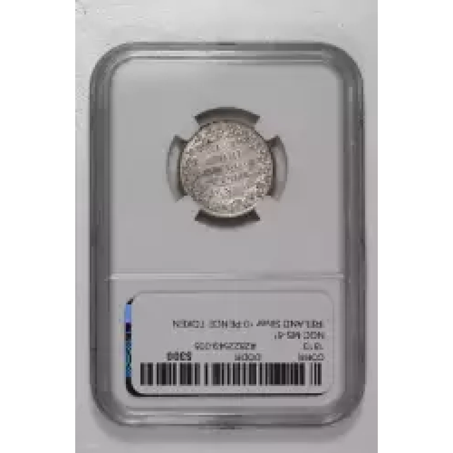 1813 IRELAND Silver 10 PENCE TOKEN NGC MS-61 BANK OF IRELAND TOKEN ...
