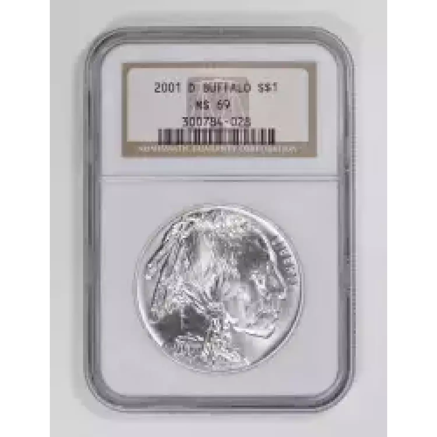 2001-D Modern Commemorative American Buffalo Commemorative NGC MS-69 ...