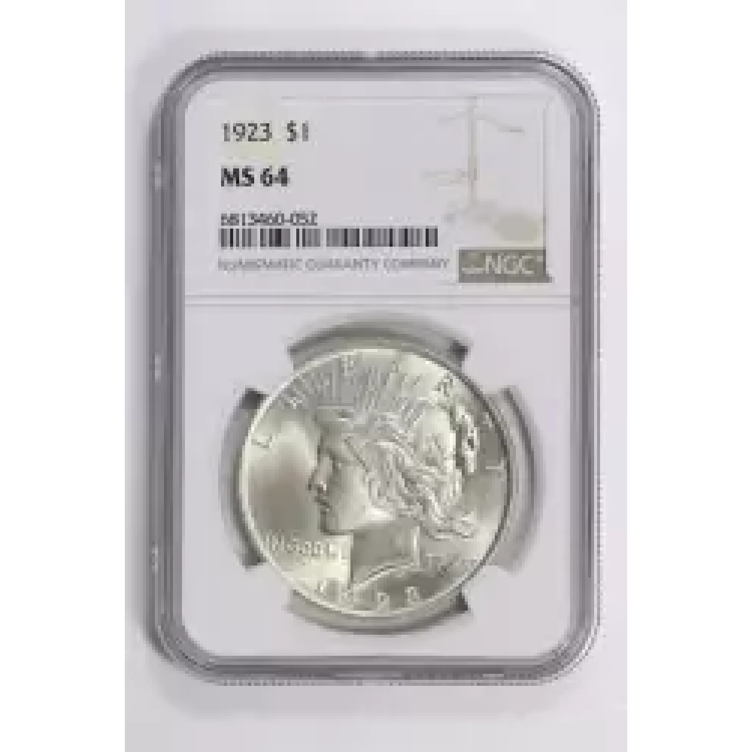 1923 Peace Silver Dollar NGC MS-64 - Lost Dutchman Rare Coins