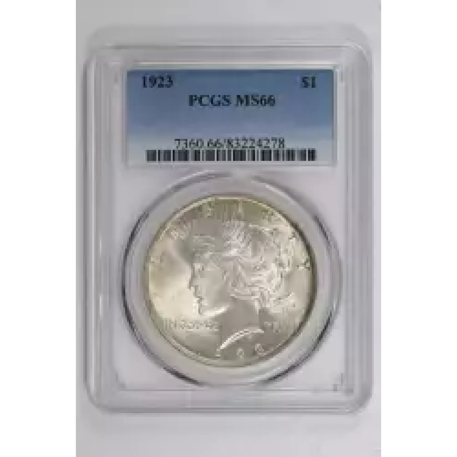 1923 Peace Silver Dollar PCGS MS-66 - Lost Dutchman Rare Coins